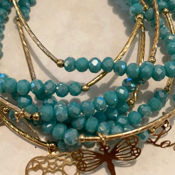 Jewelry | New Light Blue Bracelet Set | Poshmark